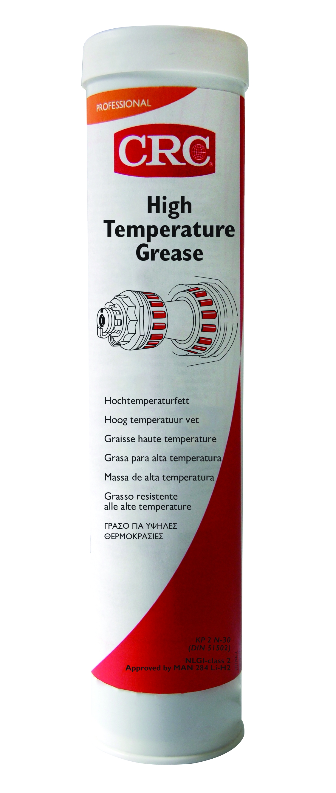 HIGH TEMPERATURE GREASE - Grasa alta temperatura - 400 gr - CRC ...