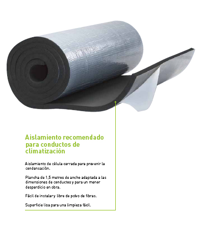 Armaflex Duct AL plancha en rollo prerecubierta 16 m - ARMACELL IBERIA ...