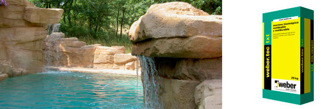 WEBER.TEC TXT - Mortero tixotrópico moldeable y moldurable - WEBER CEMARKSA