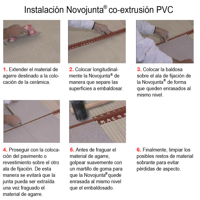 Junta de movimiento de PVC negro h: 10 mm. Long: 2, 5 m. - EMAC ...