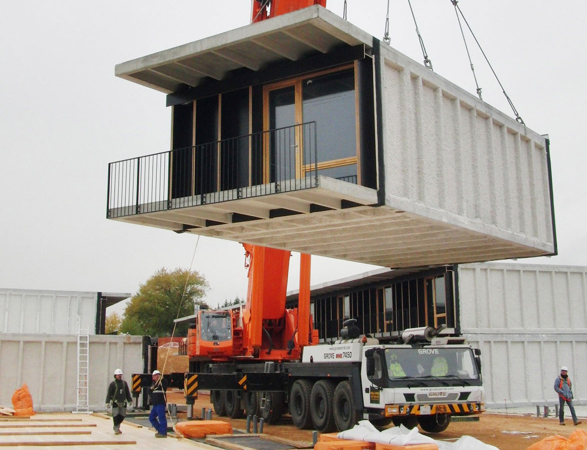 El sistema de construcción modular de Compact Habit obtiene el marcado ...