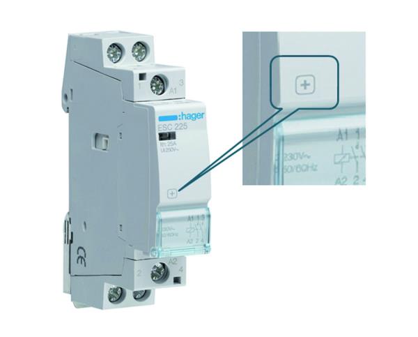 Hager: contactores modulares. Conmutaciones bajo control | Construnario.com