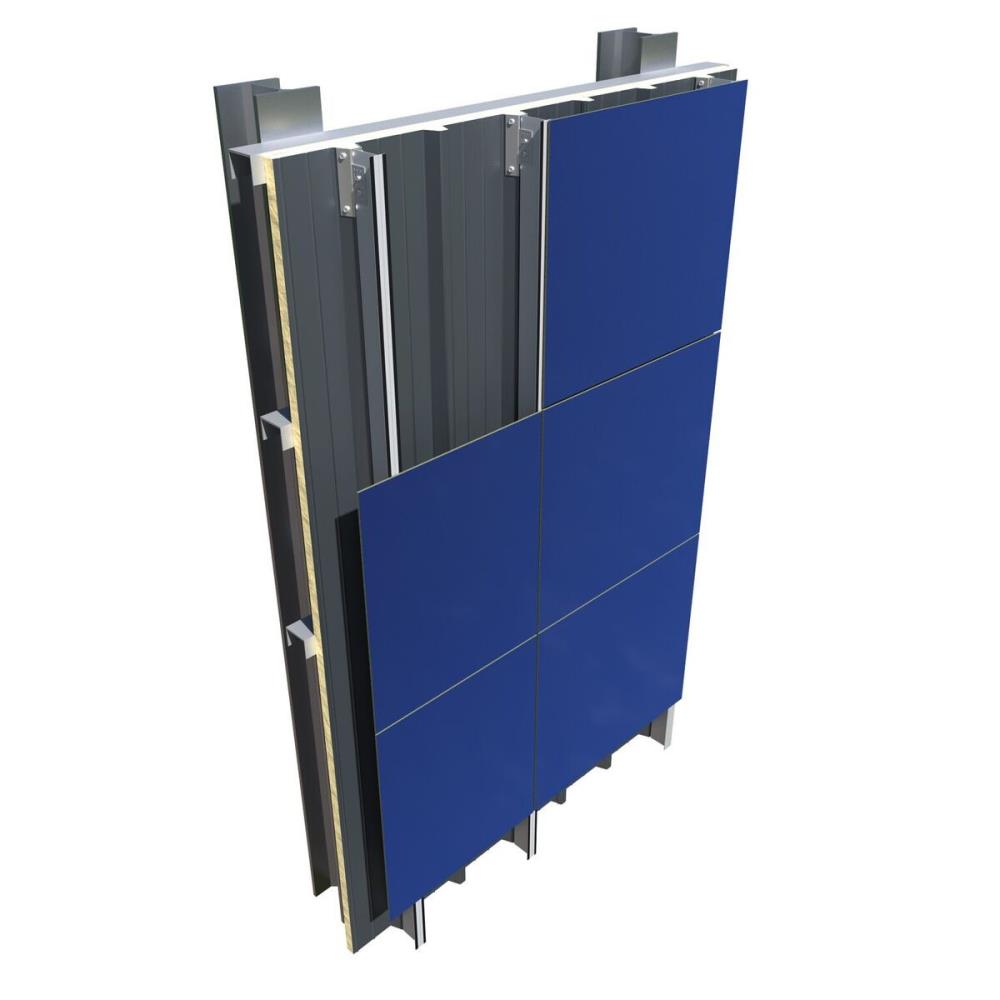 ARK-WALL, la fachada ventilada ligera con panel sandwich integrado de ...