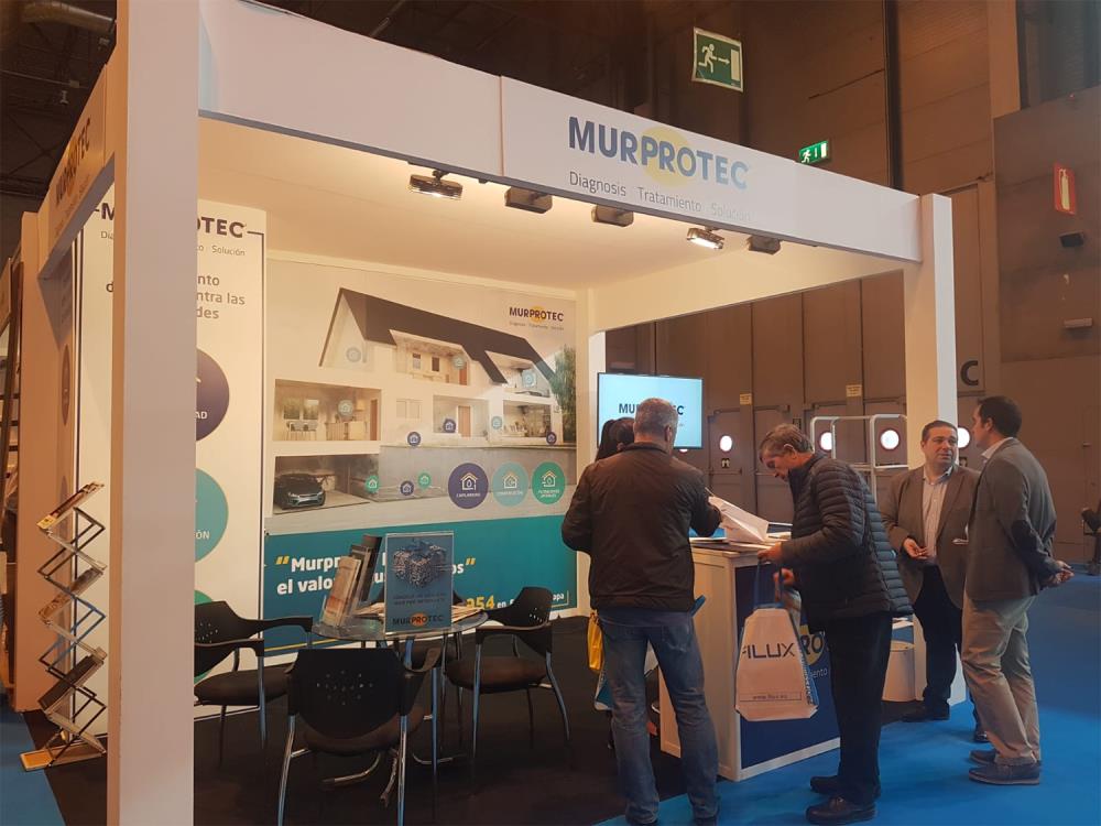 Murprotec participa en CONSTRUTEC, con un espacio muy visual donde ...