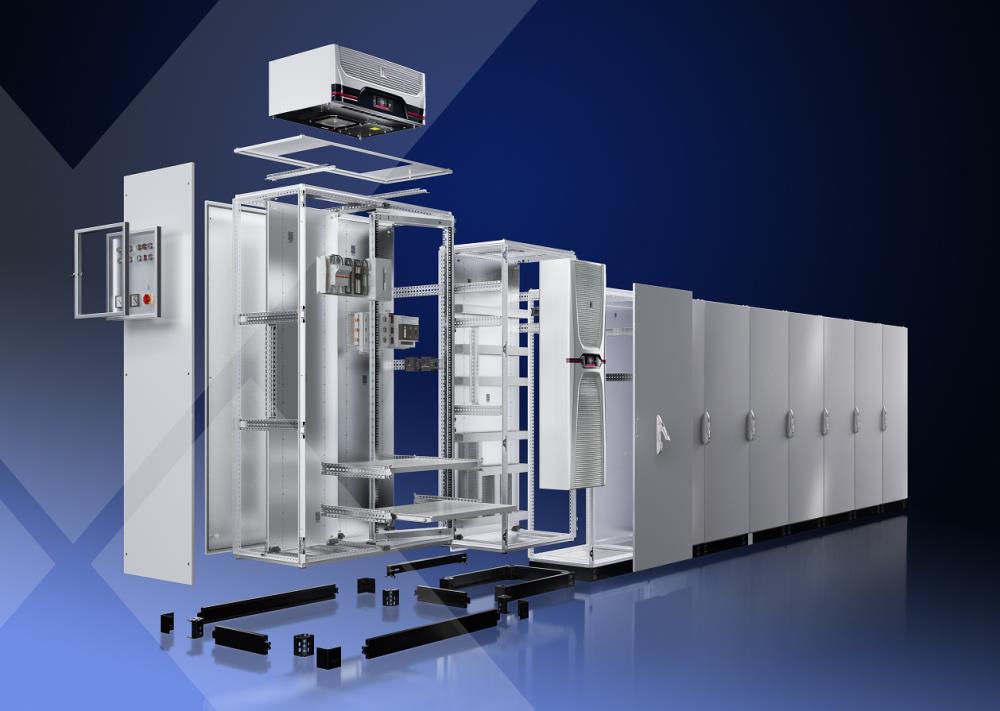 Nuevo sistema de armarios ensamblables VX25 de Rittal | Construnario.com