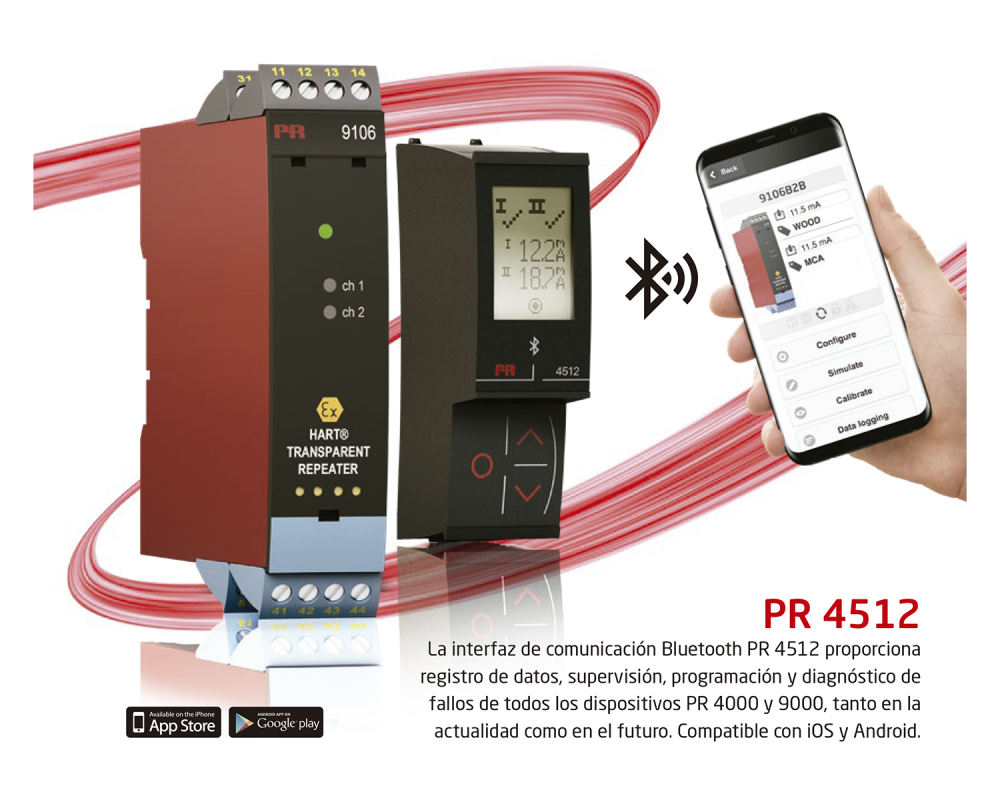 PR 4512, acceda a todos sus datos de procesos a través de Bluetooth | Construnario.com