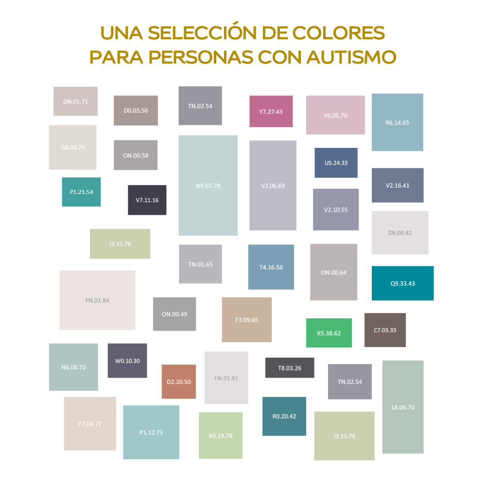 Procolor diseña una paleta de colores para personas con autismo ...